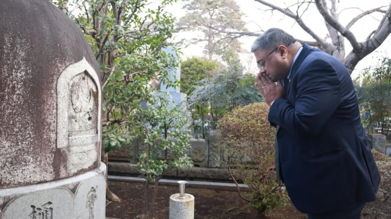 India Pays Homage to Freedom Fighter Rash Behari Bose in Tokyo ...